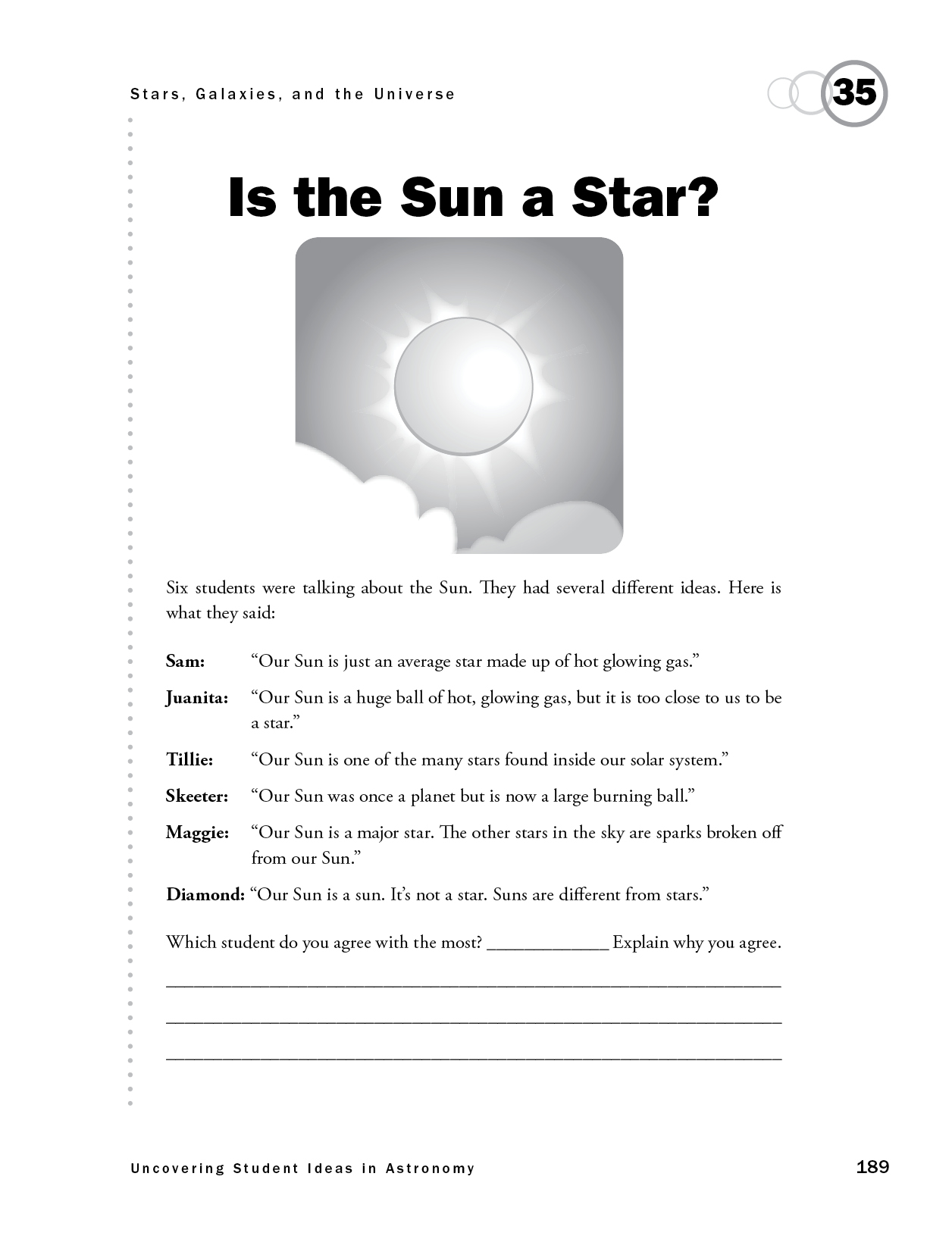 Is the Sun a Star? | NSTA