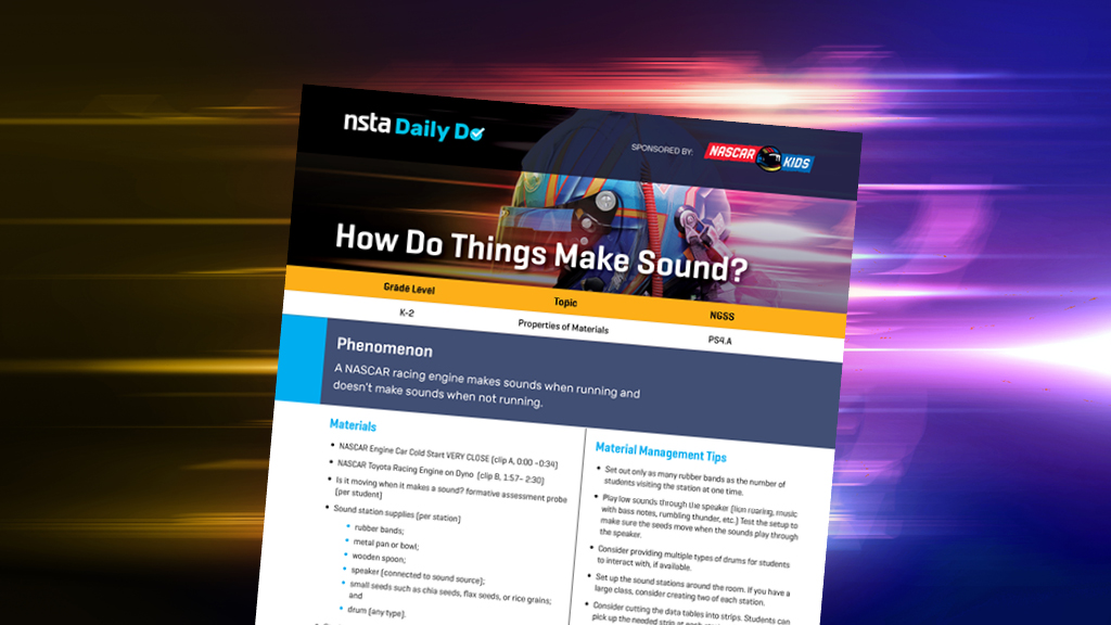 How Do Things Make Sound? | NSTA