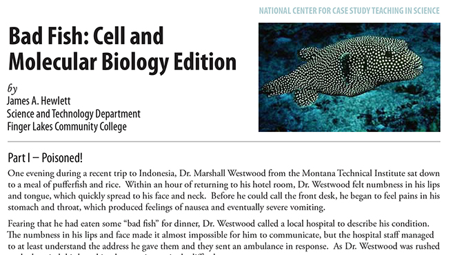 Bad Fish: Cell and Molecular Biology Edition | NSTA
