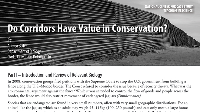 Do Corridors Have Value in Conservation? | NSTA