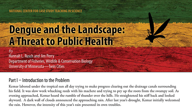 Dengue and the Landscape | NSTA