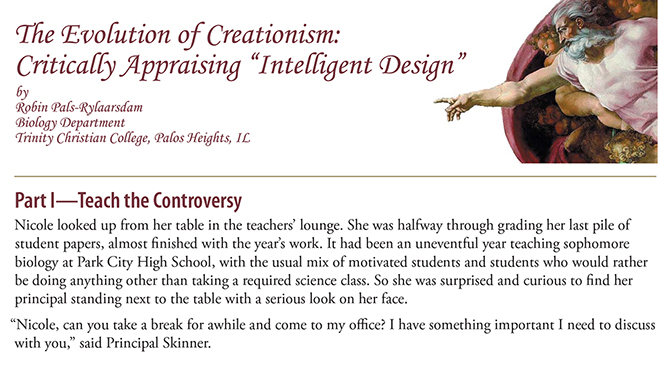 The Evolution of Creationism | NSTA