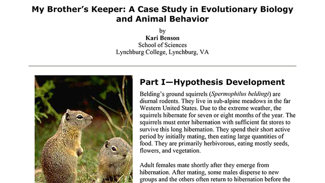 My Brother's Keeper | NSTA