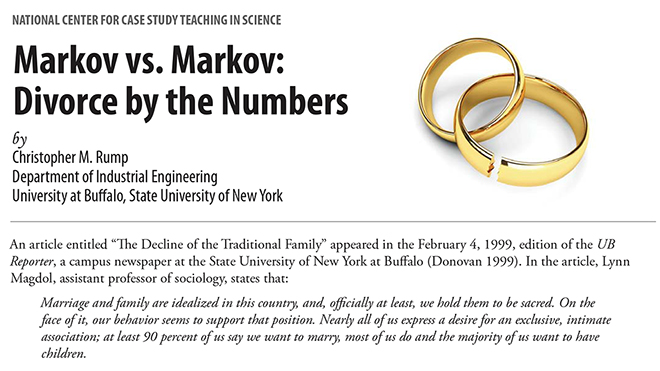 Markov vs. Markov | NSTA