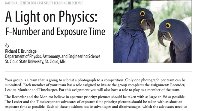 A Light on Physics | NSTA